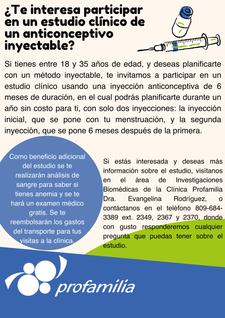 ¿Te interesa participar en un estudio clínico de un anticonceptivo ...